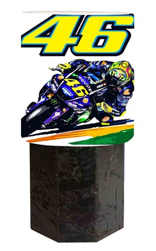 Abat jour nero Valentino Rossi