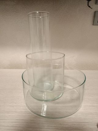 Set 3 vasi cylinder ikea
