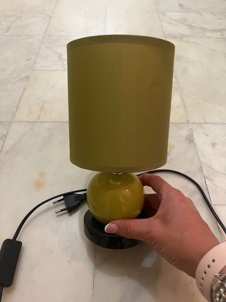 lampada verde