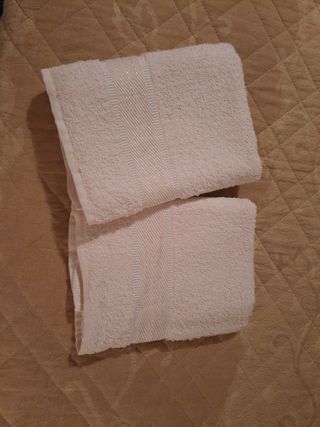 Asciugamani color burro 100% cotone