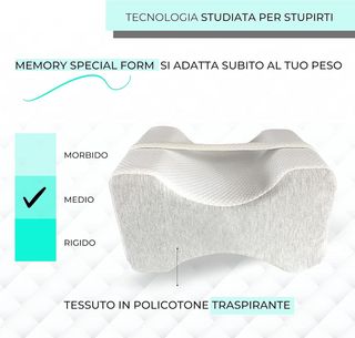 Cuscino per Gambe e ginocchia Dormire sul Fianco