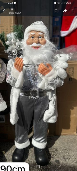 Babbo natale cm 90