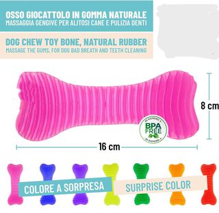 Osso Massaggia Gengive per Alitosi e Pulizia denti