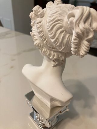 Mezzobusto Venere con base argento