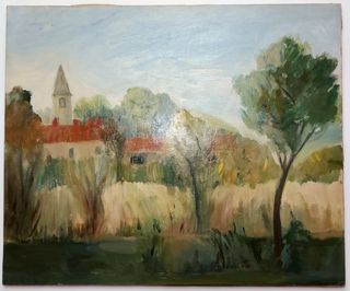 Quadro GALDABINO paesaggio naturale 50x60