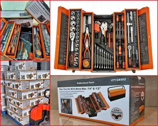 Cassetta attrezzi completa 85pz