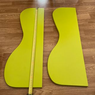 mensola due mensole verdi