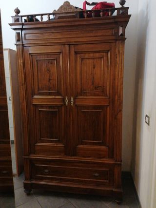 armadio in legno anni '40
