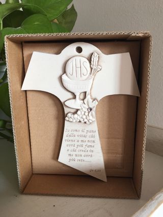 Crocifisso in marmo di Carrara