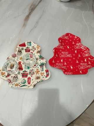 Vassoietti alberelli di Natale