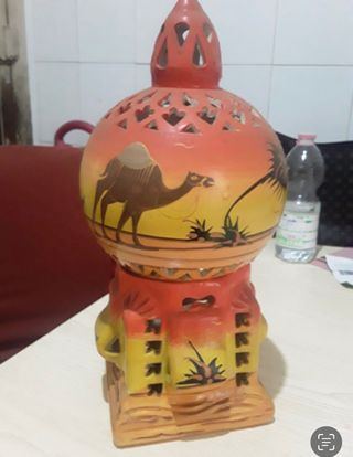 portacandele fatto a mano