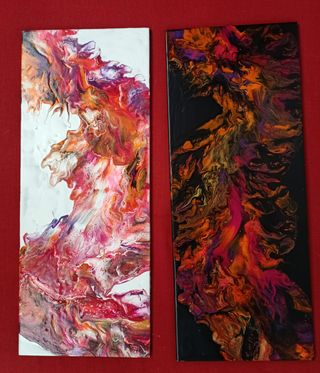 Mensole/quadri gemelli "Opposition"