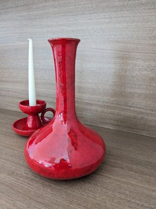Vaso rosso Vintage