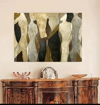 1ps tela quadro astratto arredo soggiorno cucina