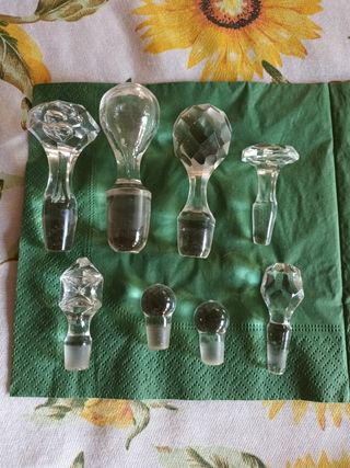 Set 8 Tappi in cristallo