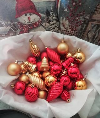 Lotto palle di Natale per albero