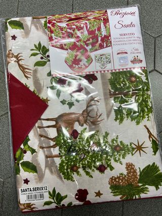 Tovaglia Natale Cotone