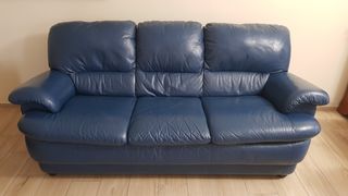 Divano 3 posti in pelle