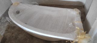 Vasca da bagno angolare come nuova