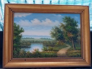 Quadro dipinto a mano,grande dimensione.