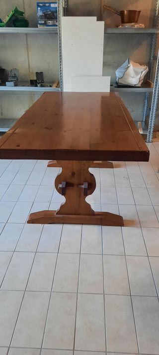 Tavolo taverna in pino con 6 sedie