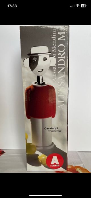 CAVATAPPI ALESSI CON INCISIONI