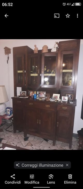 Mobile in legno stile veneto