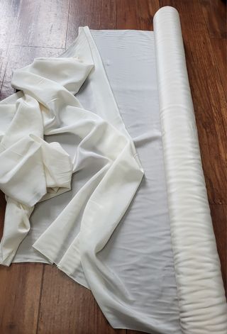 Tessuto anni 80 p.seta 12 a metro