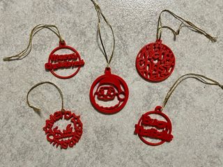 Addobbi natalizi da appendere stampa 3D