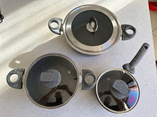 Set pentole antiaderenti KASANOVA (3pz)