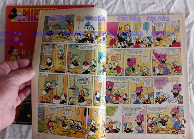 Le Journal de Mickey -revista- magazine Comic de segunda mano por 10 ...