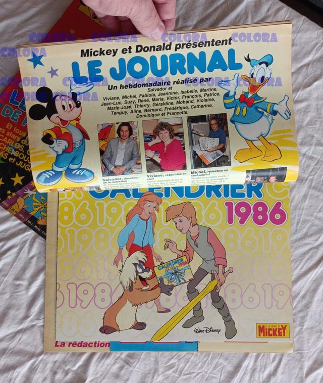 Le Journal de Mickey -revista- magazine Comic de segunda mano por 10 ...