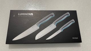 Set 3 coltelli acciaio Luminous Brandani