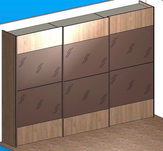 armadio 3/ante scorrevoli