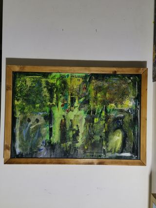 Quadro 100x70 esposto in Fiera Art3f a Monaco