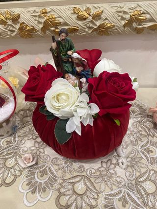 Bon bon natalizio fatto a mano