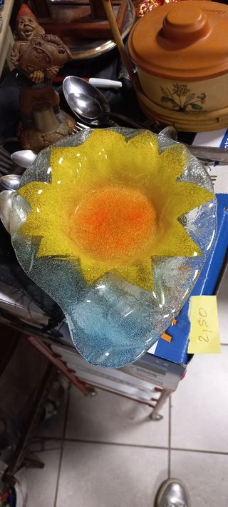 BEL GIRASOLE 🌻 IN VETRO NUOVO