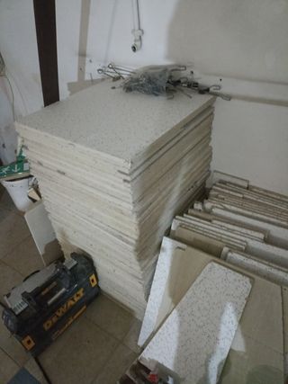 Controsoffitto in fibra completo