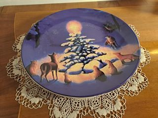PIATTO TEMA INVERNALE