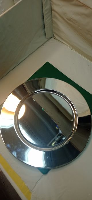 2Vassoi silver nuovi