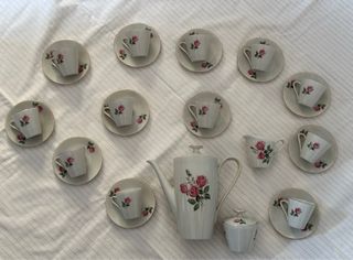 Servizio da caffè 12 tazze porcellana Bavaria