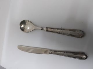 Posate in argento antico