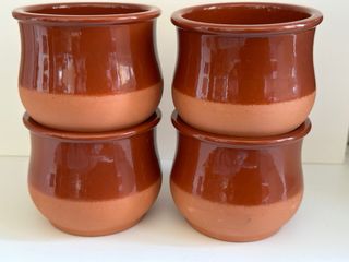 Set da 4 coppette in terracotta Cermer per dessert
