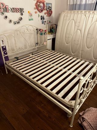 letto in metallo