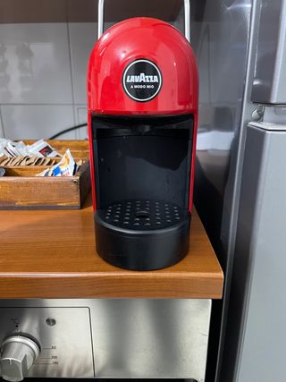 macchina caffe + porta capsule regalo