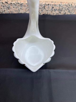cigno in ceramica portafiori