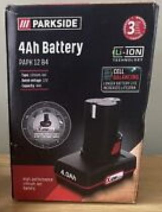 Parkside batteria 12v 4ah