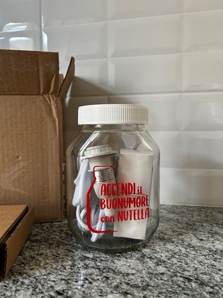 Lampada “Nutella”.