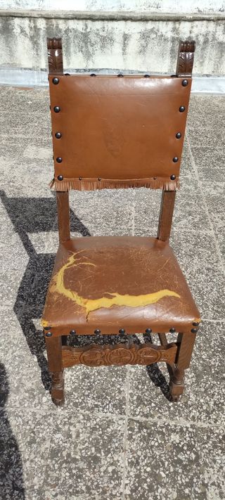 Sedia antica da studio