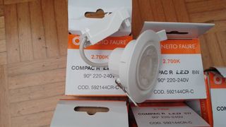 Pacco 5 faretti da incasso